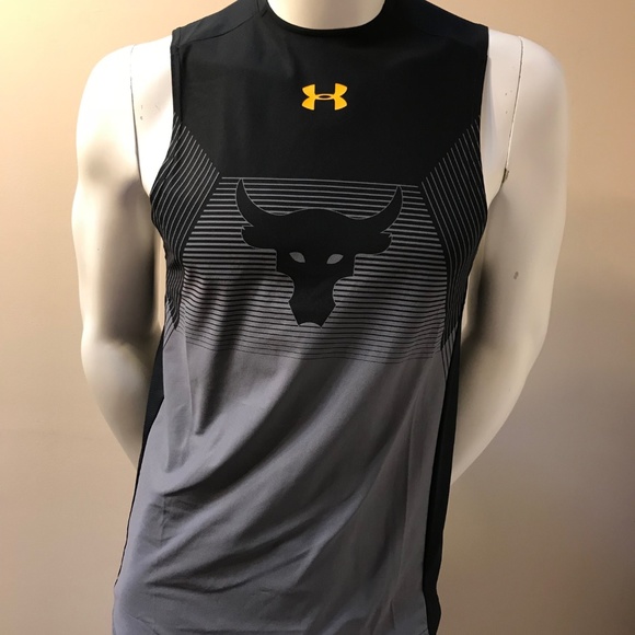 Under Armour | Shirts | Under Armour Mens Project Rock Tank The Rock ...